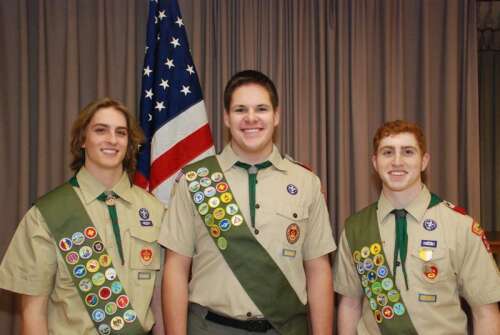 Boy Scout Troop 140 Honors its Newest Eagle Scouts