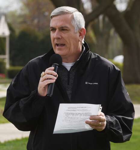 Palatine celebrates Arbor Day with planting of an American hornbeam tree