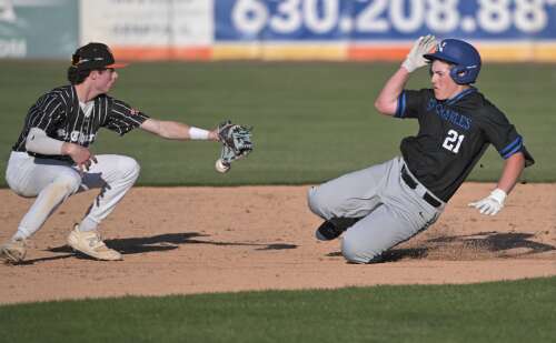 Baseball: St. Charles North completes sweep on emotional night