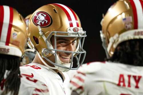 49ers out of sync in Garoppolo's 1st start in place of Lance