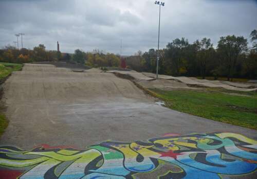 Professional BMX Track builder gives Elgin's 'The Hill' an upgrade