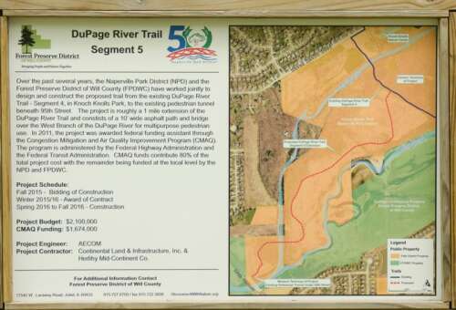 Trail extension to link Naperville, Bolingbrook parks