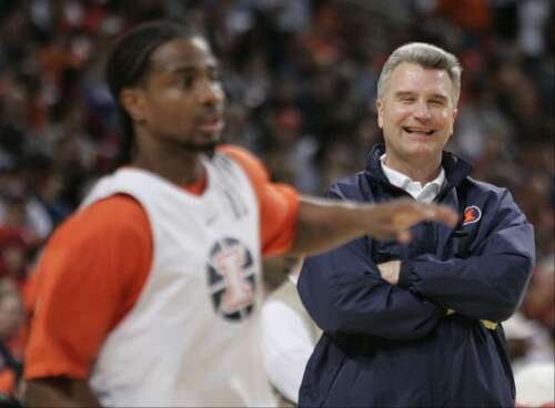 Images: Illinois' Bruce Weber through the years