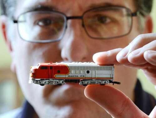 Meet the man who works on the tiniest trains in the world