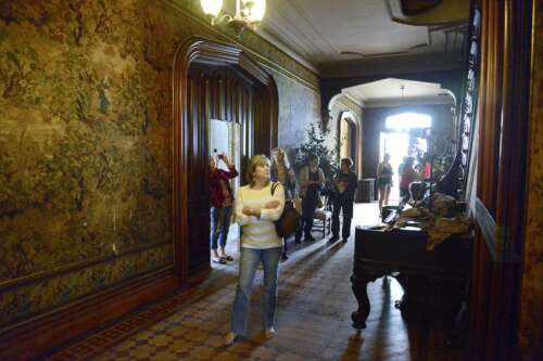 Public tours of Dunham Castle give glimpses of old glory