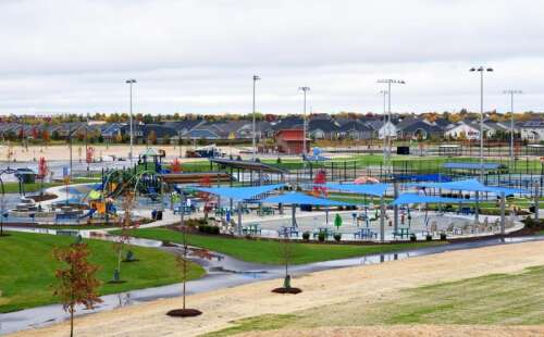 Wolf's Crossing Community Park in Naperville 'substantially complete'