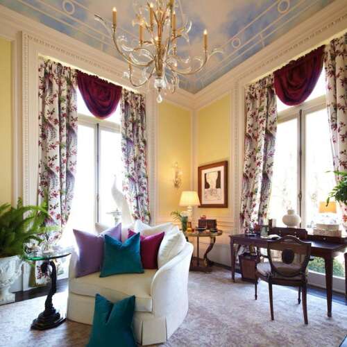 Go back in history to define drawing room