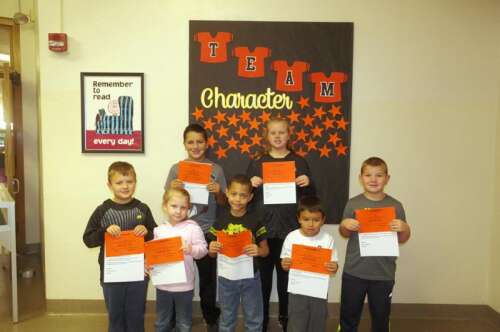 Chester Grade School Students honored for good relationship skills
