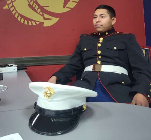 ‘College is not the only option’: Marine Corps recruiter wants to ...