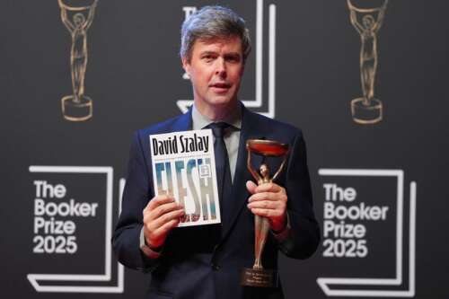 Writer David Szalay wins prestigious Booker Prize for fiction with his ...