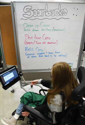 Special needs students learn a latte of valuable life skills running ...