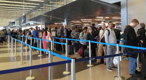 Airport lines aren't the biggest worry