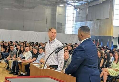 Lake County Tech Campus auto services teacher surprised with national honor