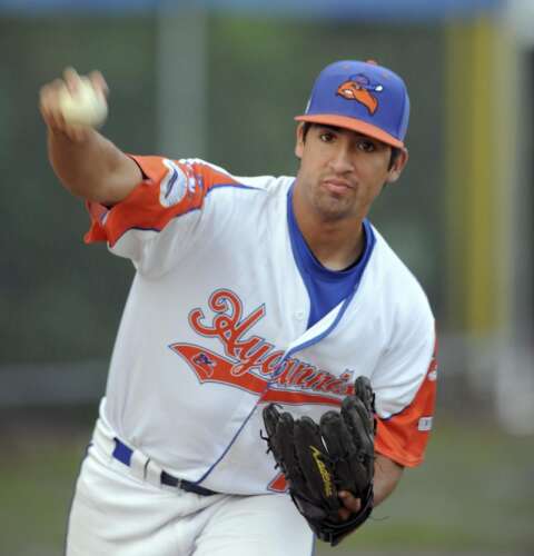 Hampshire native Perez continues to toil on the mound - with both arms