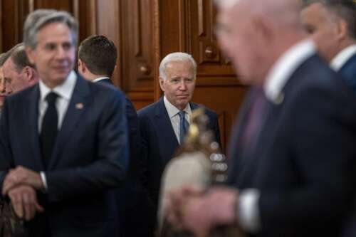Biden, Trudeau talk Haiti, trade at Mexico City summit