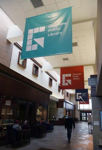 'So much more than books here': New logo reflects Glenview library's ...