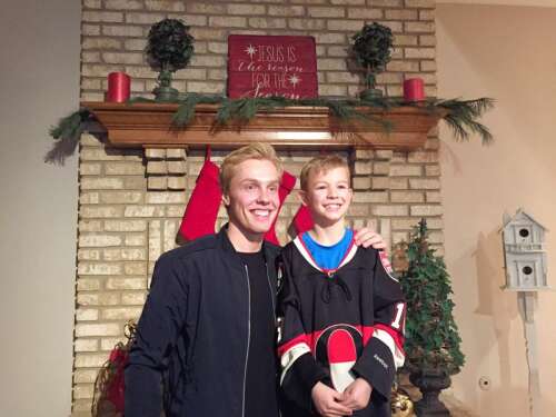 Senators' Dzingel hits home run by going with hockey