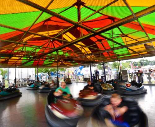 Riverfest Express, which opened Friday, continues through Sunday