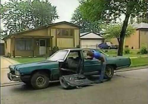 Victory Auto Wreckers to replace its classic car-door-falling-off ...