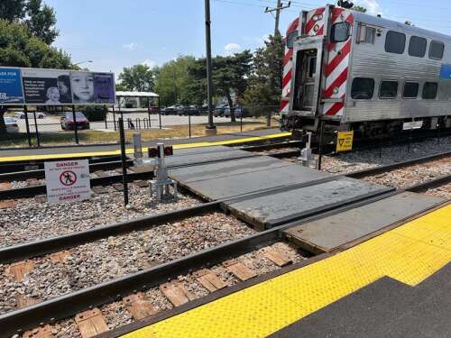 How new crossings aim to make Hanover Park Metra station safer for ...