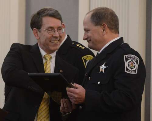 Arlington Heights police officer who trains future officers honored