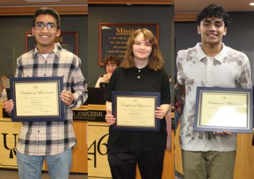 U-46 board honors finalists in National Merit Scholarship Program
