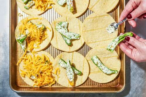 Jalapeño poppers are great. These shishito popper tacos are better.