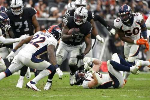Josh Jacobs proving his worth to Raiders with rushing game