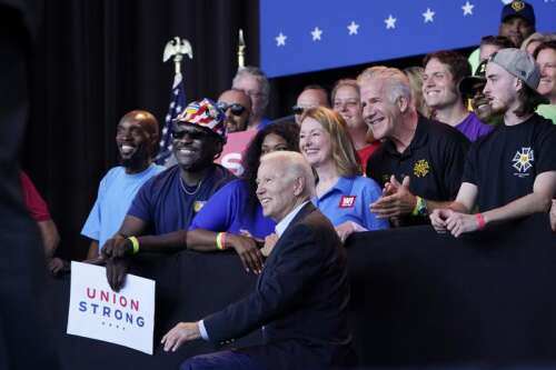 Biden assails 'Trumpies' in Labor Day battleground pitches