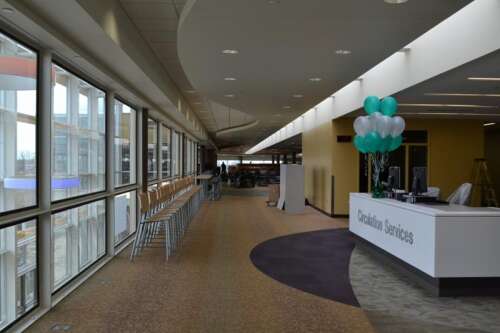 College of DuPage Library Opens Upper Level and New Entrance, Closes ...