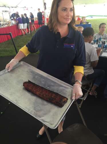 Behind-the-scenes look at judging for Ribfest