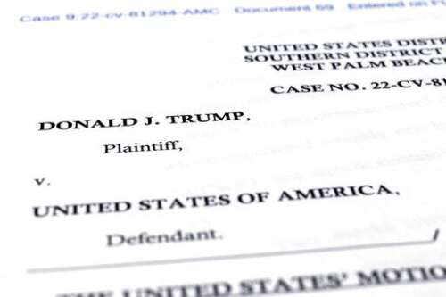 Trump documents probe: US ready to appeal judge's hold