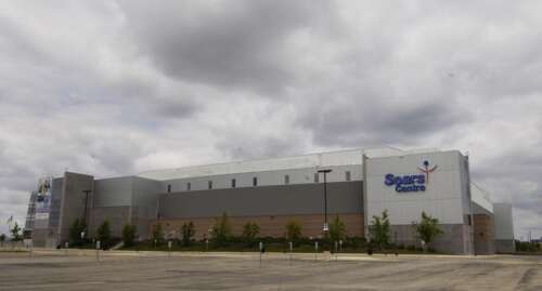The Sears Centre Arena has a new name today: the Now Arena