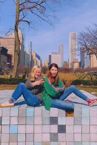 OK Cool has a meltdown (in a charming way) with new video 'Divers'