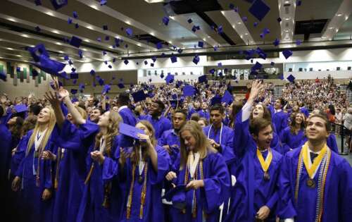 Images: Wheaton North High School graduation
