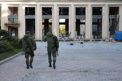 Ukraine: Rockets strike mayor's office in separatist Donetsk
