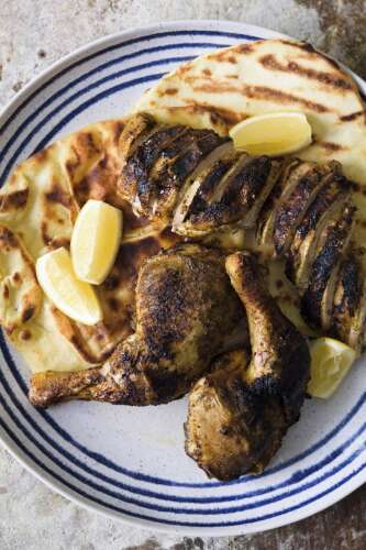 For barbecue season, a whole spiced chicken - without the seasoning ...