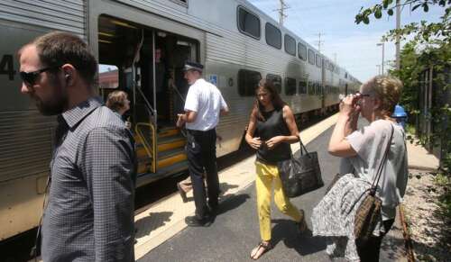 Images: Metra conductor loves his job