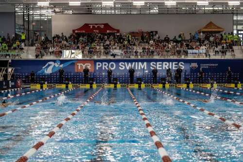 500 swimmers from around the world compete at 2023 TYR Pro Swim Series in Westmont