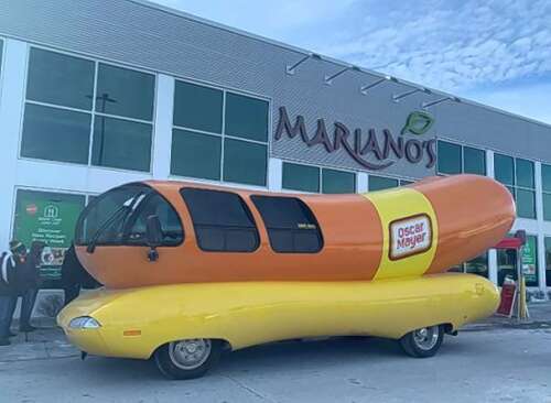 Wienermobile tour brings driver back to hometown