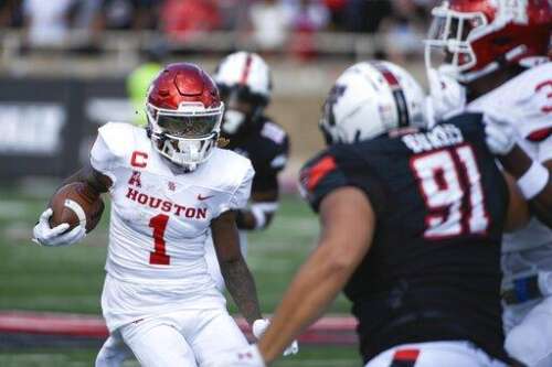 Smith TD in 2nd OT gets Texas Tech past No. 25 Houston 33-30