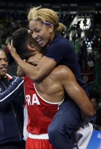 Shields becomes 1st American boxer with 2 Olympic golds