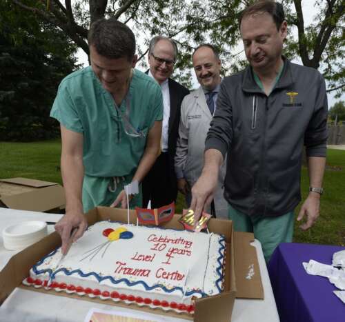 Advocate Condell celebrates 10 years as Level 1 trauma center