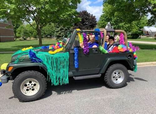 River Trail School holds Summer Send-Off parade