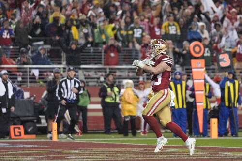 Christian McCaffrey’s 2nd TD rallies the 49ers to 24-21 playoff win ...