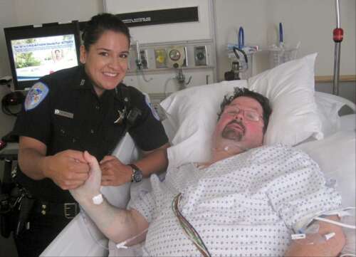 'She's our angel,' Addison family says of officer