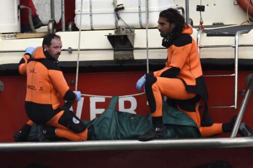 Divers find 4 bodies during search of superyacht wreckage after it sank ...