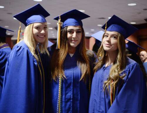 Maine East High School graduation
