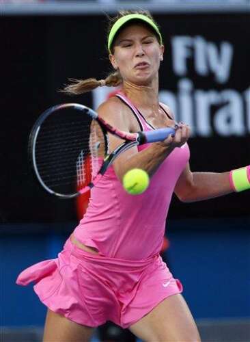 Bouchard starts another Grand Slam year on positive note