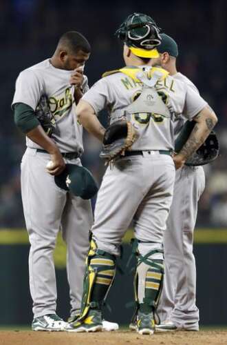 Neal bright spot in Athletics' 5-1 loss to Mariners